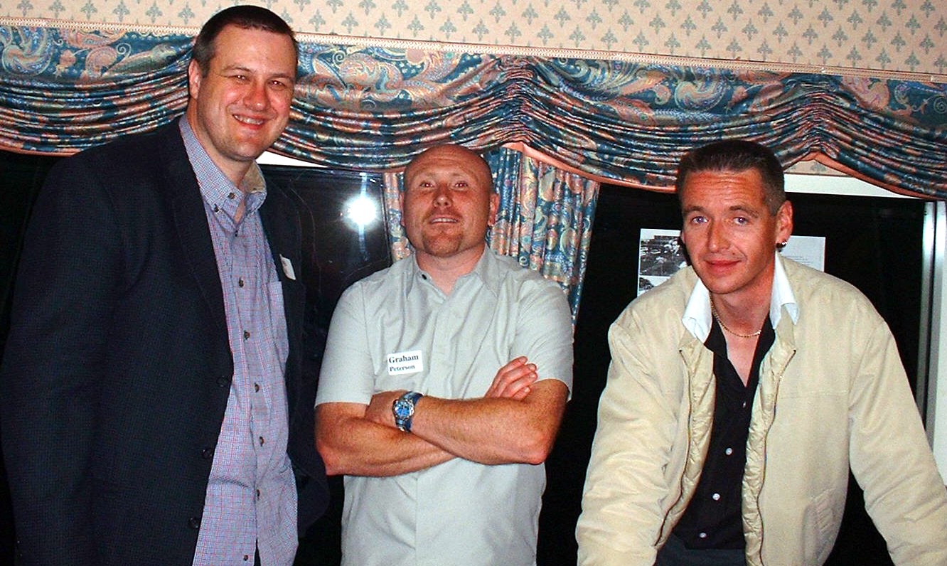 Huntington boys (L to R:- Mark Croft, Graham Peterson, Graham Bowers)